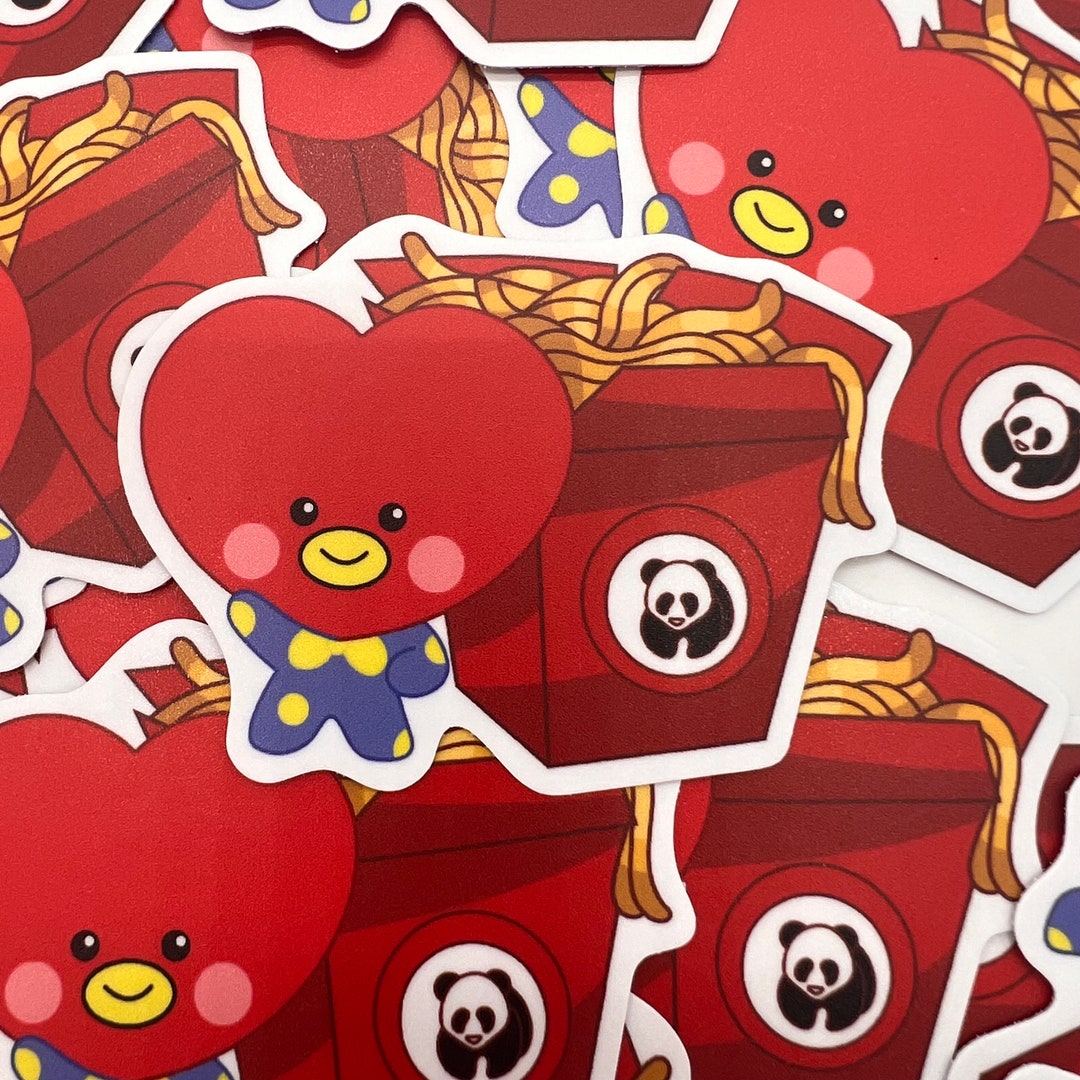 BTS BT21 Inspired Sticker/ Bangtan/ Tata L V/ Tae/ Taehyung L Panda ...