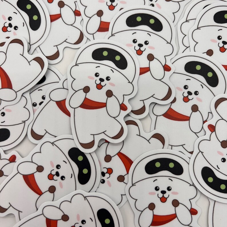 Wooteo RJ L BTS BT21 Inspired Sticker/ Bangtan L Jin L - Etsy