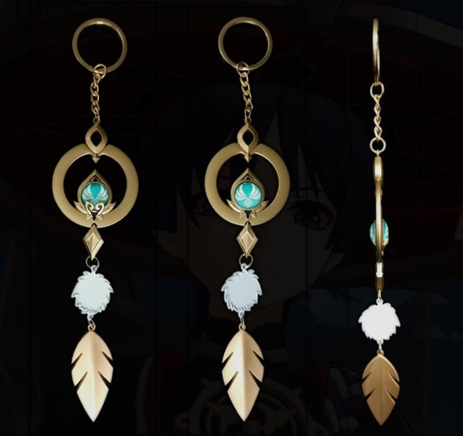 Genshin Impact Scaramouche Wanderer Luminous Anemo Vision - Etsy Hong Kong