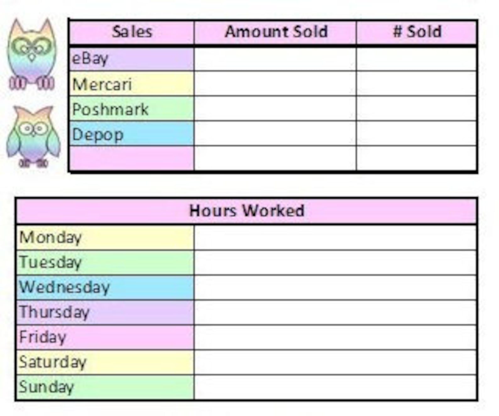 Reseller Business Planner Page Journal Pages Sales Log To-do List Time ...