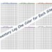 Reseller Inventory Tracker Log Spreadsheet Color Coded for Multiple ...