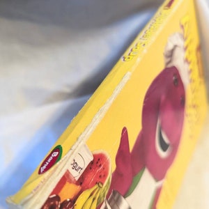 2 Vintage Board Books Barney Plays Nose to Toes & Barney's - Etsy