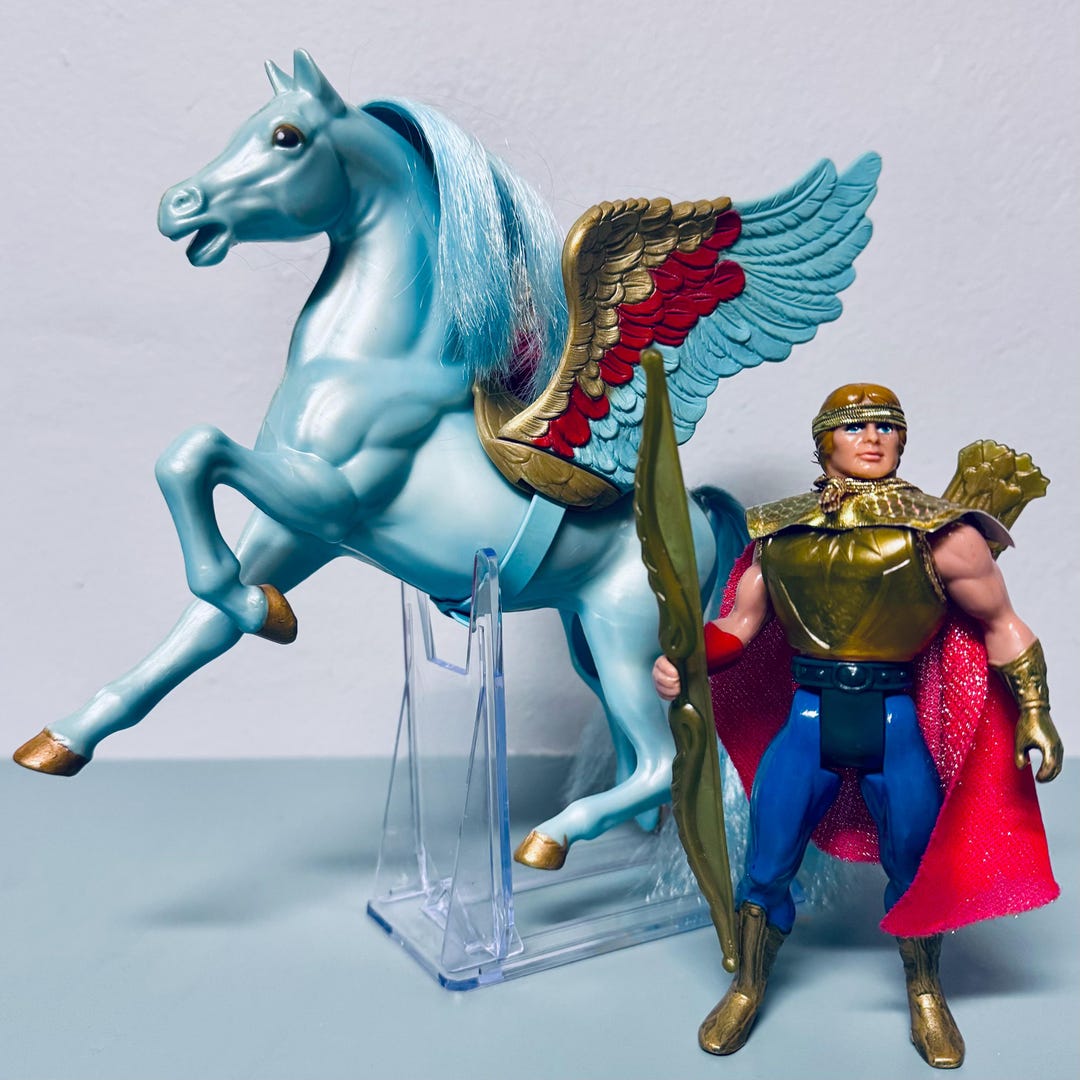 Bow & Arrow Horse Vintage She-ra Princess of Power Figures Set 1984 ...