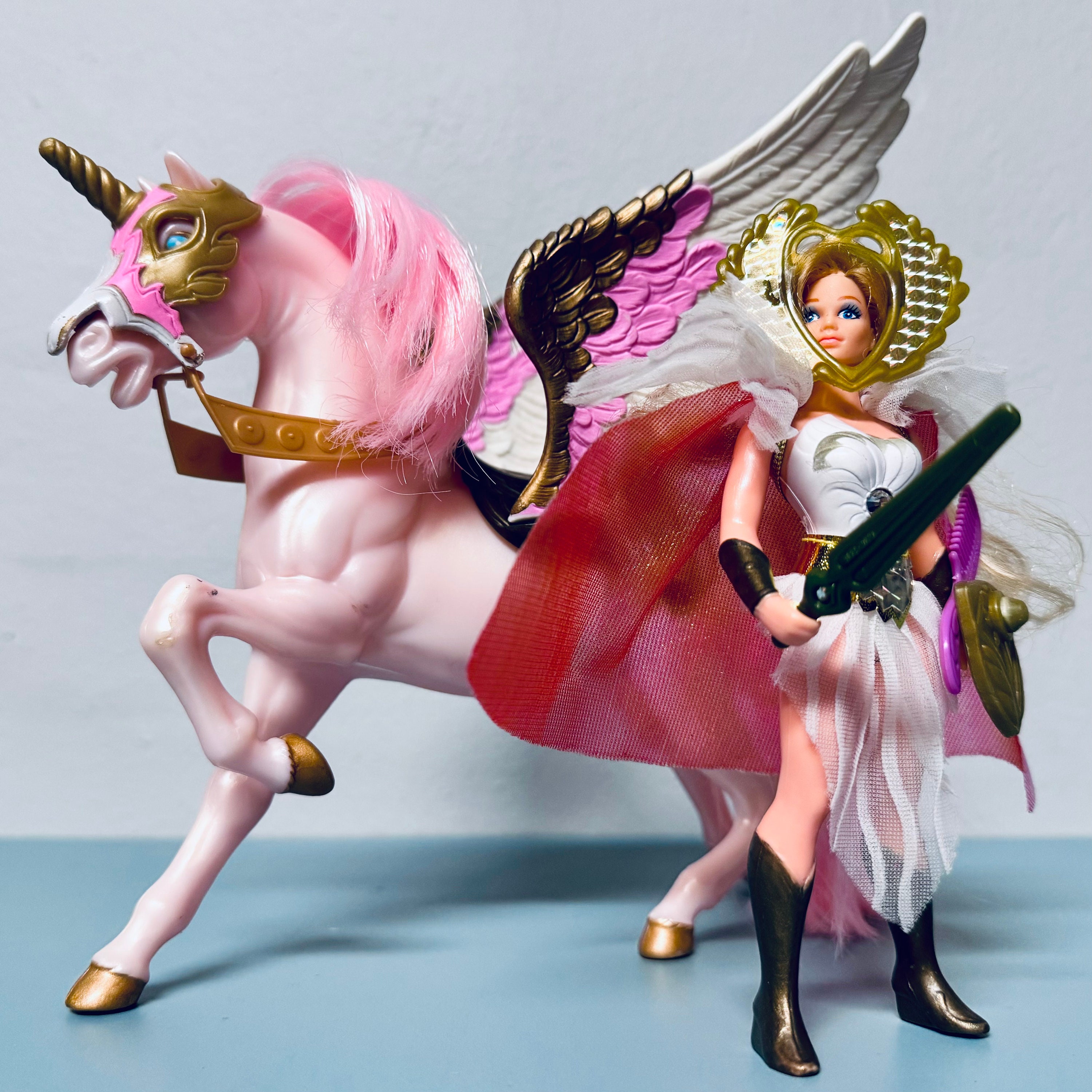 Vintage 1984 Swift Wind Andshe Ra Princess Of Power Complete Etsy