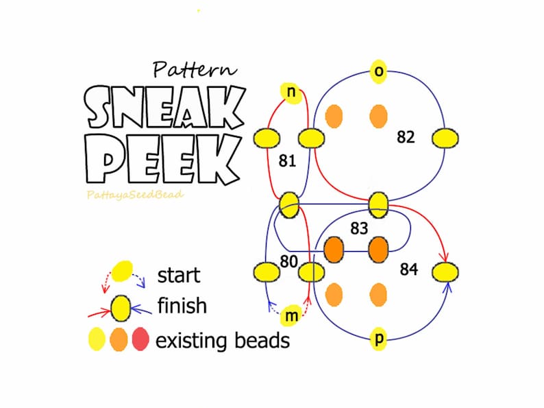 Beading Pattern for Infinity Open Cube Fidget Toy – RAW Cross Weave ...