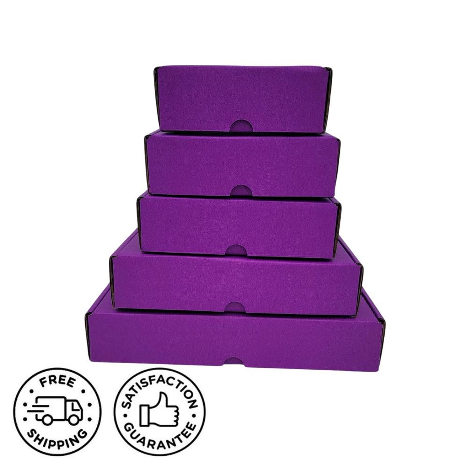 Purple Cardboard Boxes, Packaging Boxes, Gift Boxes, Mailer Boxes ...