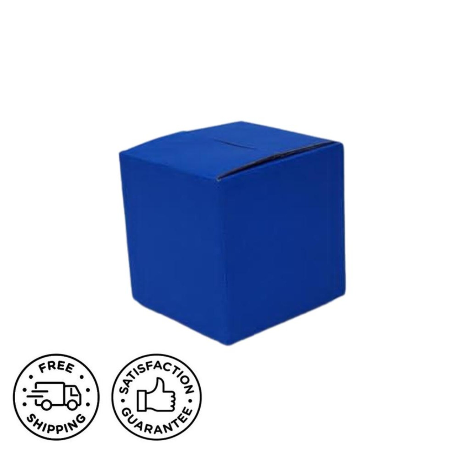 4X4X4 Blue Shipping Boxes for Small Business, Packaging Boxes, Gift ...