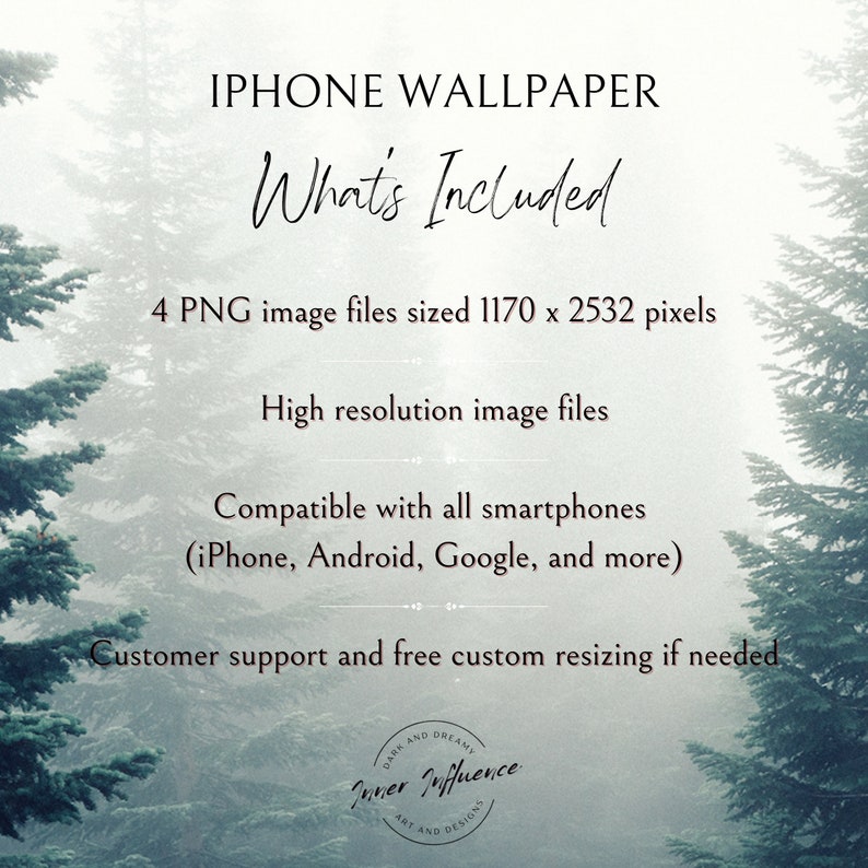Masculine Joshua 1:9 iPhone Wallpaper Pack | Trees & Earth Tones ...