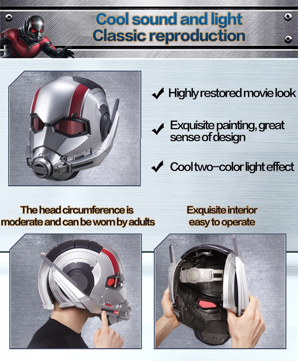 Ant Man Mask Full Head Helmet - Etsy