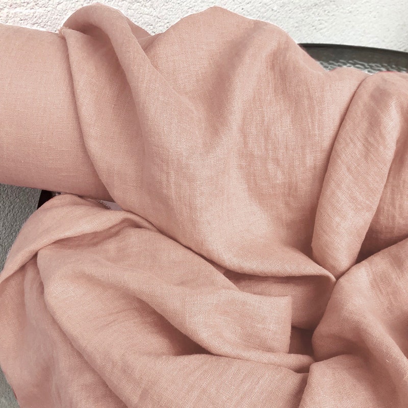 Blush Pink Linen - Etsy