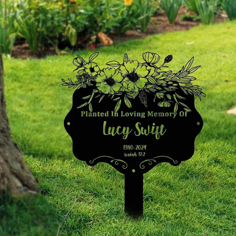 Memorial Tree Plaque - Etsy