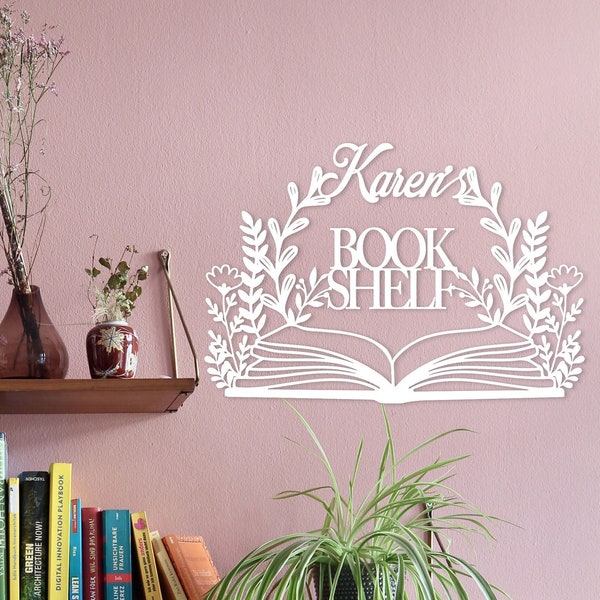 Custom Library Sign - Etsy