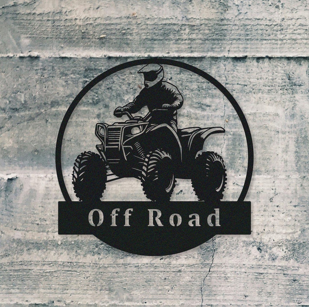 Off Road Metal Sign,utv Name Sign,custom UTV off Road Metal Sign ...
