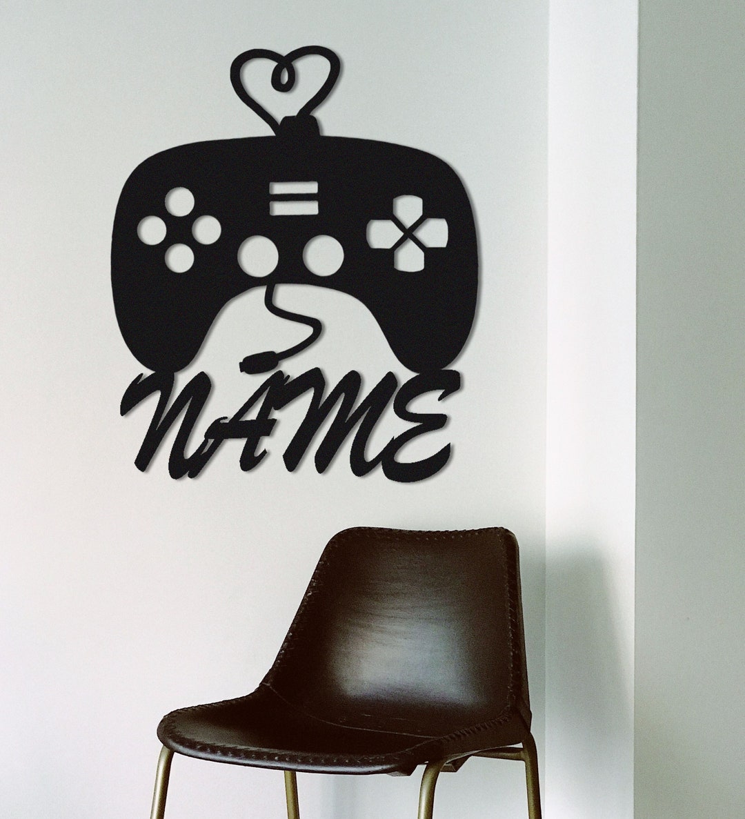 Game Controller Sign Personalized,custom Game Room Decor,video Game ...