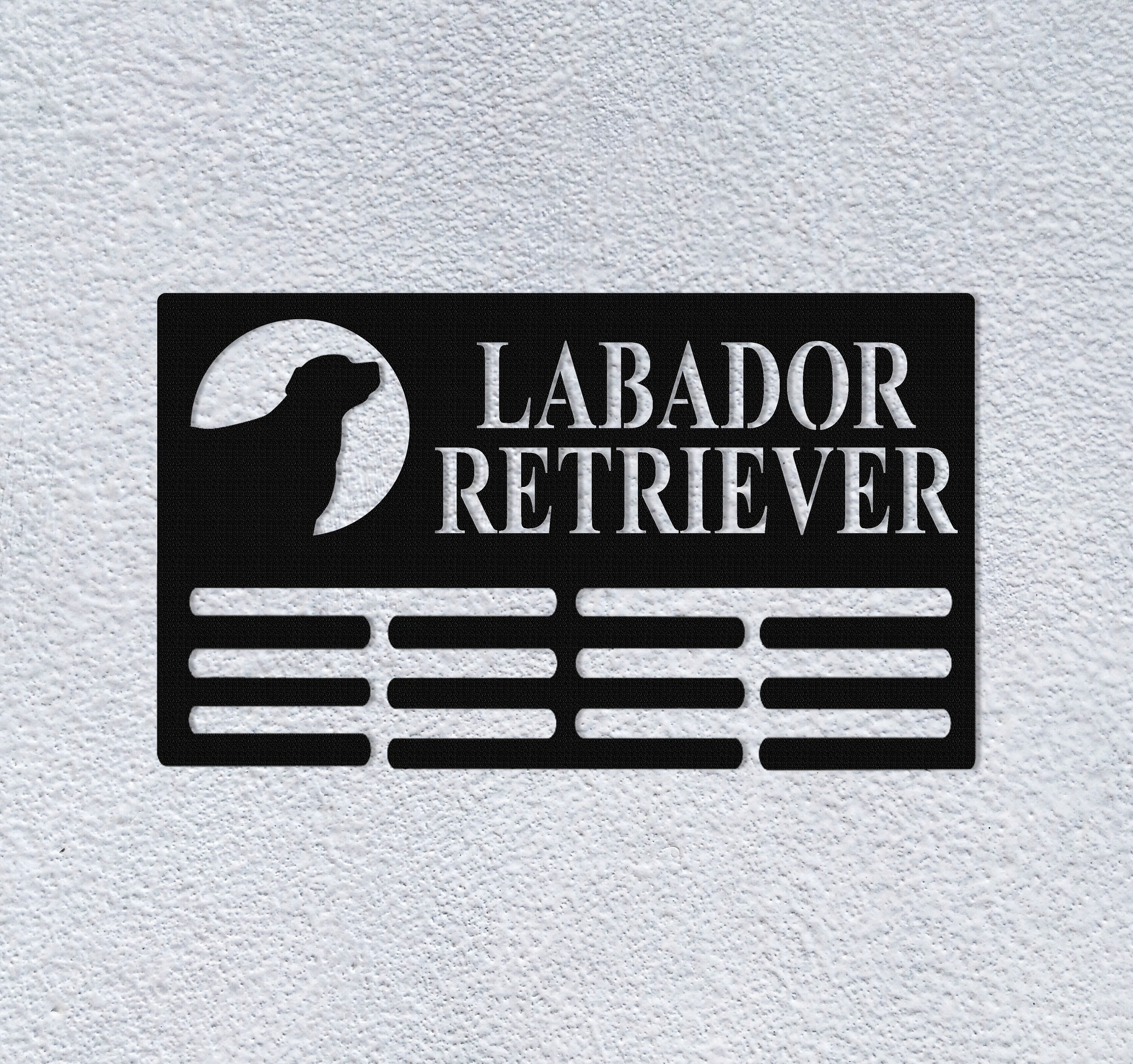 Pet Award Medal Hanger,custom Labrador Retriever Medal Hanger,12 Rungs ...