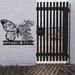 Butterfly Metal Sign Personalized,butterfly Floral Sign,custom ...