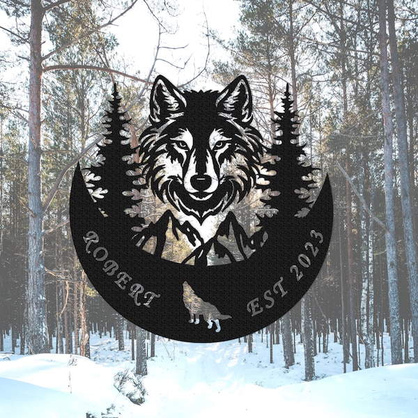 Wolf Den Sign - Etsy
