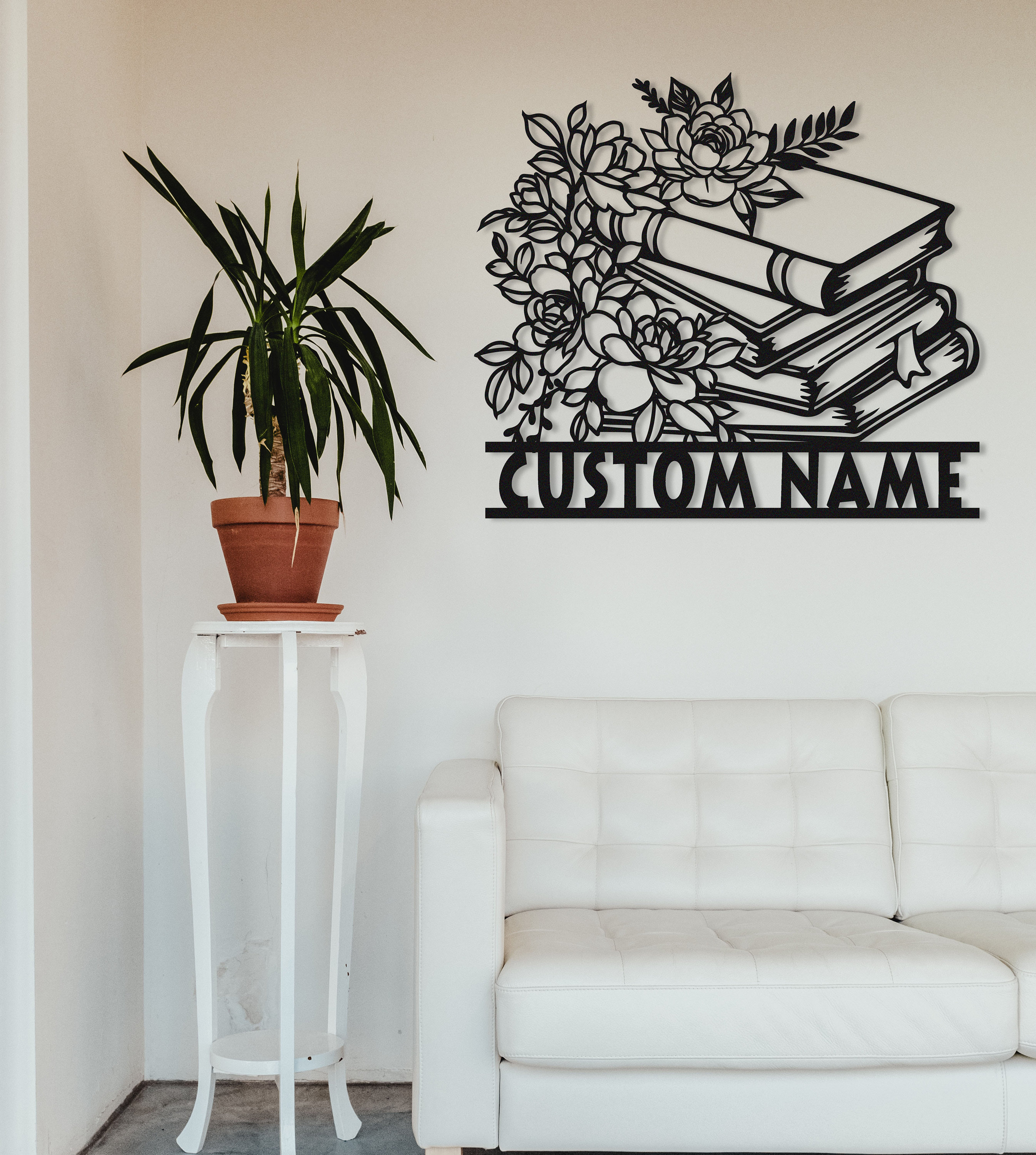 Custom Books Metal Sign,bookshelf Sign,bookworm Sign,library Decor ...