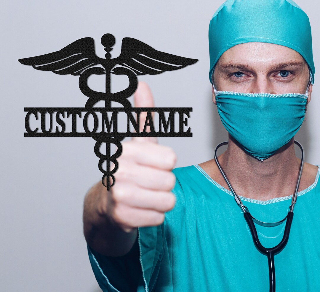 Doctor Metal Sign Personalized,metal Health Care Sign,custom Doctor ...