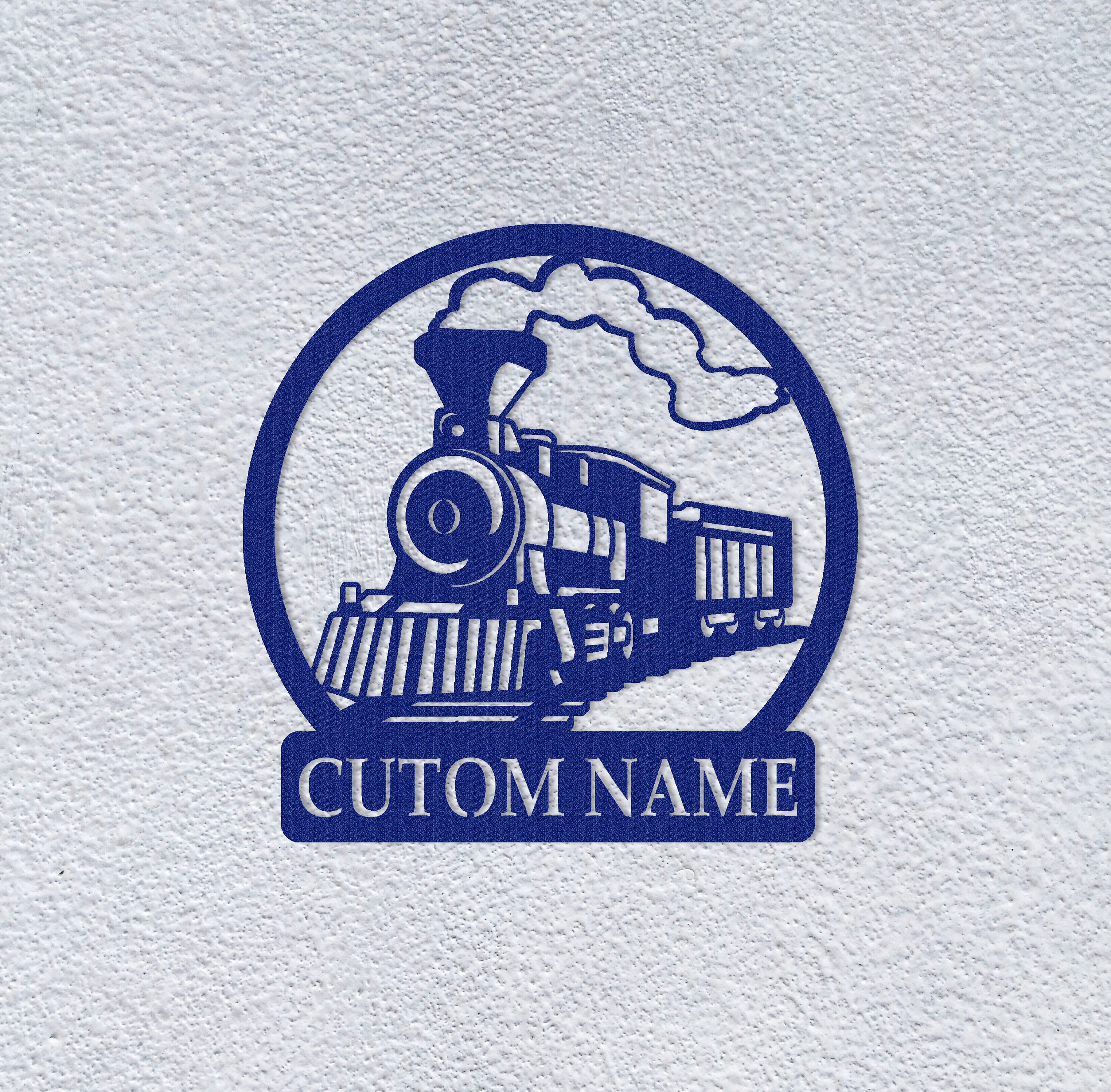 Train Metal Sign Personalized,train Metal Decor,train Room Decor,custom ...