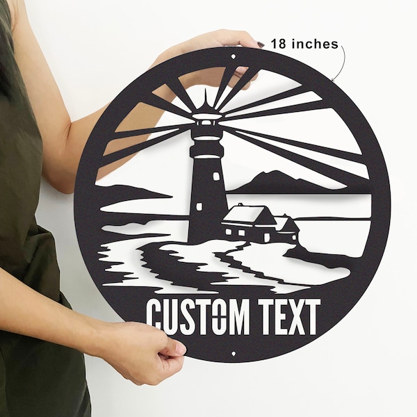 Metal Lighthouse - Etsy