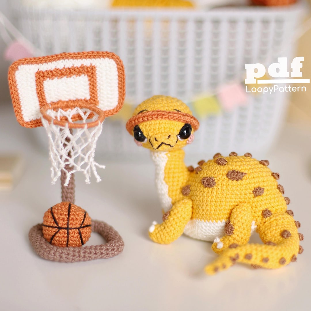 Crochet Pattern Dinosaur Amigurumi Diplodocus, PDF Digital Download ...