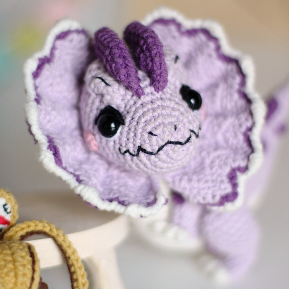 Crochet Pattern Dinosaur Dilophosaurus Amigurumi, PDF Digital Download ...