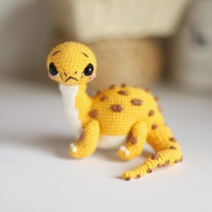 Patrón de crochet dinosaurio amigurumi Diplodocus, descarga digital en ...