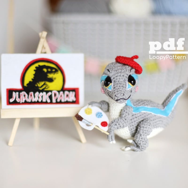 Blue raptor jurassic world toy - Etsy.de
