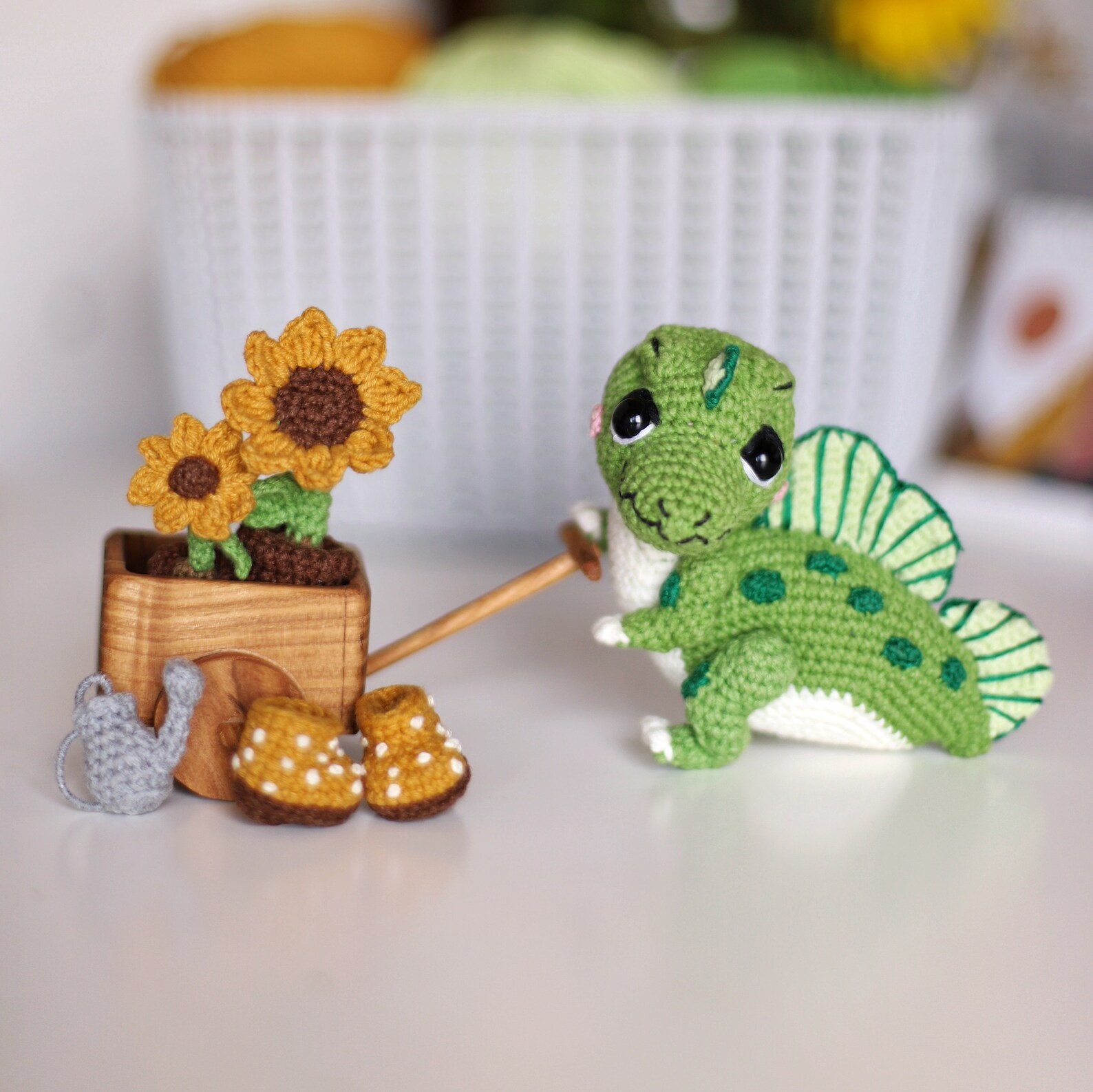 Crochet Pattern Dinosaur Amigurumi Spinosaurus, PDF Digital Download ...