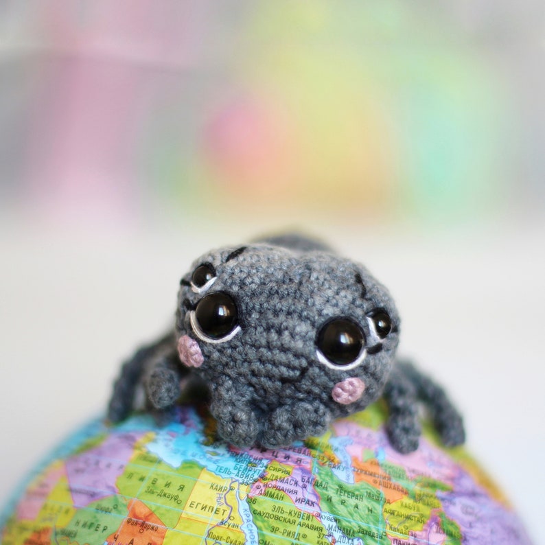 Crochet Pattern Spider, DIY Amigurumi Spider Pattern, PDF Digital ...