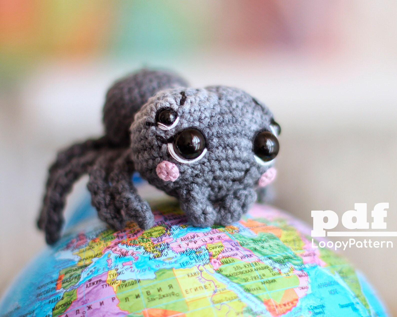 Crochet Pattern Spider DIY Amigurumi Spider Pattern PDF - Etsy