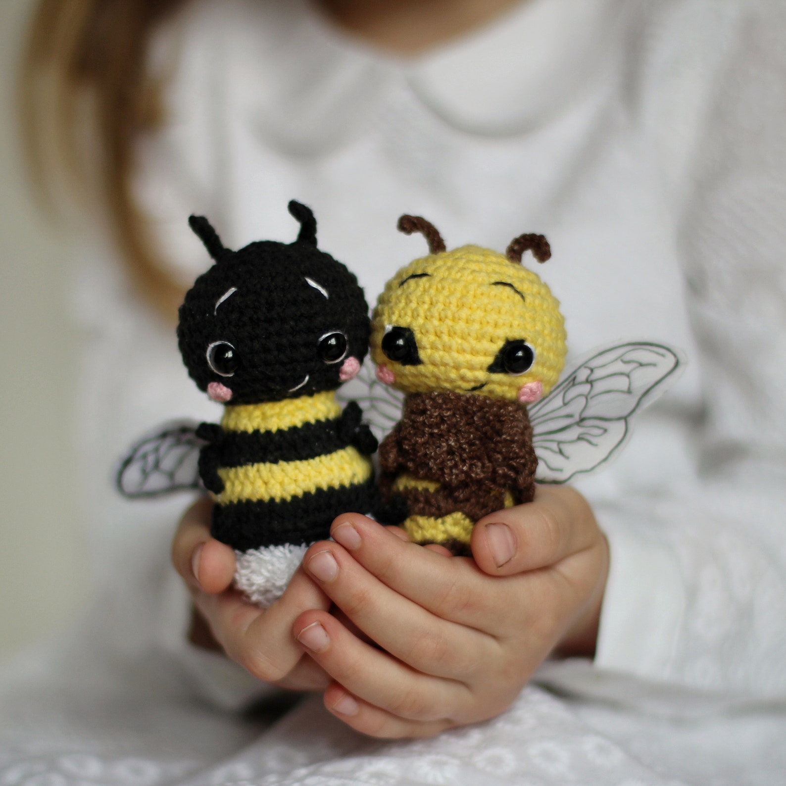 2 in 1 Crochet Pattern Bee Amigurumi Bumblebee Pattern PDF - Etsy