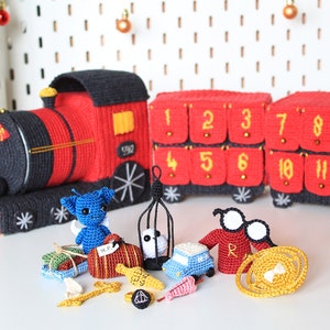 Magical 2-in-1 Crochet Pattern: Express Train & School Castle Advent ...