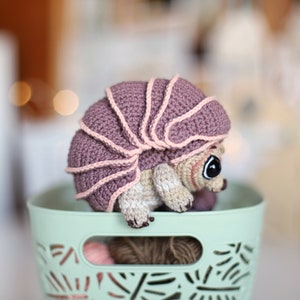 Crochet Pattern Armadillo Amigurumi Toy, Transformer Doll Pdf Digital ...