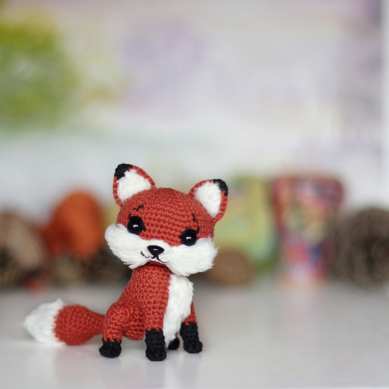 Crochet Pattern Fox DIY Amigurumi Fox Pattern PDF Digital - Etsy
