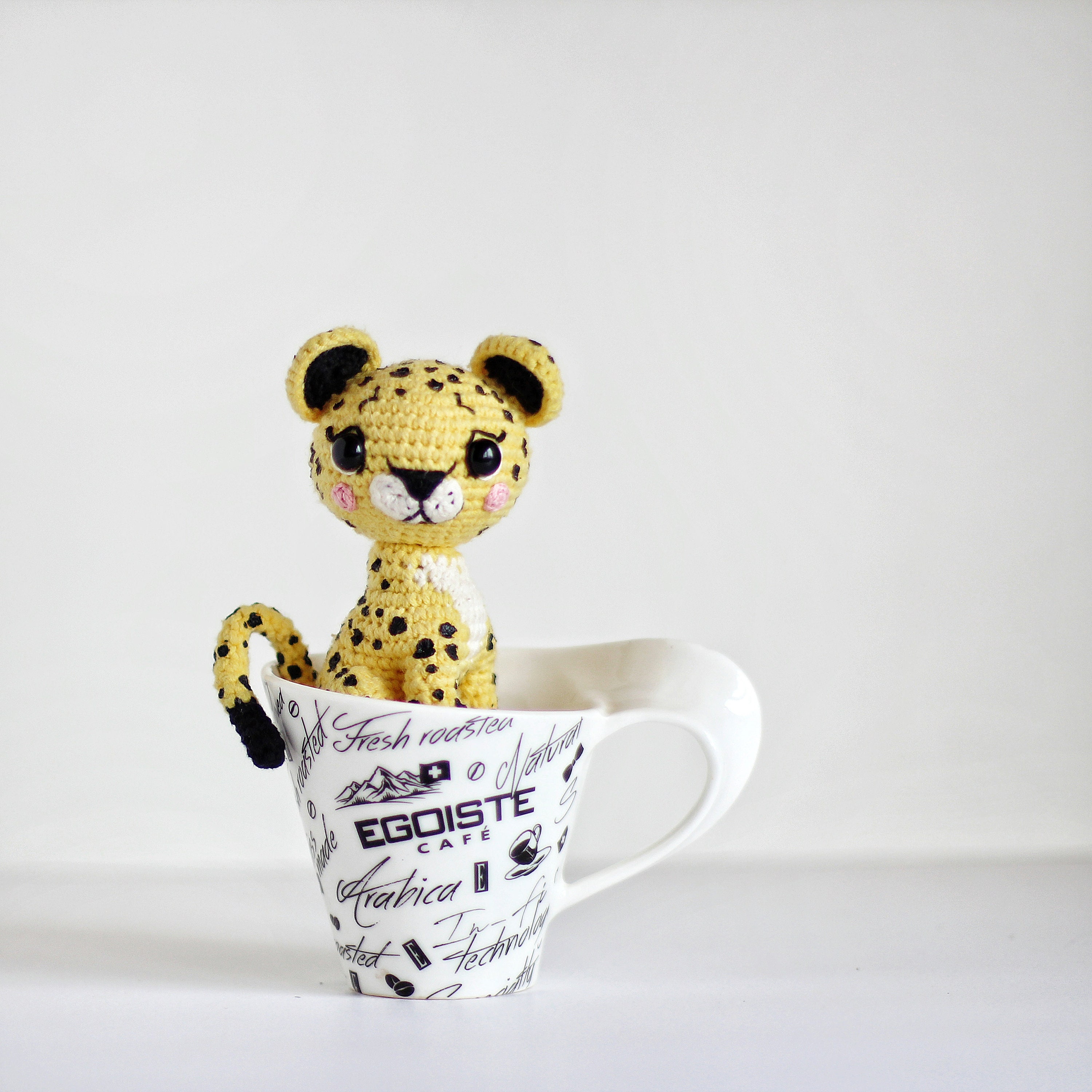 Crochet Pattern Leopard, DIY Amigurumi Leopard Pattern, PDF Digital ...