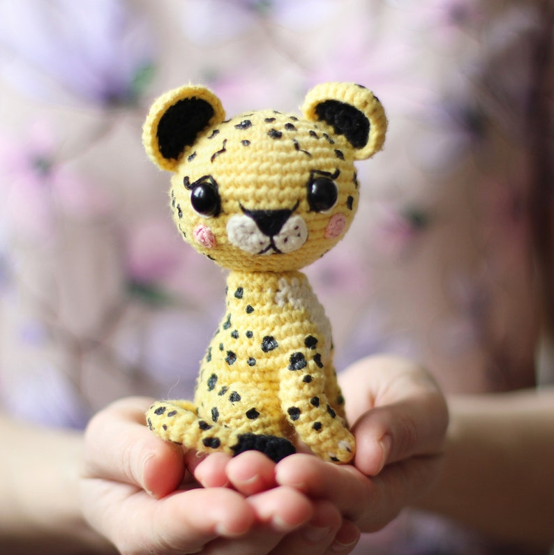 Crochet Pattern Leopard, DIY Amigurumi Leopard Pattern, PDF Digital ...