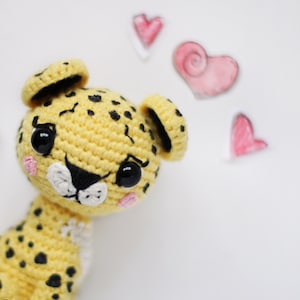Crochet Pattern Leopard, DIY Amigurumi Leopard Pattern, PDF Digital ...