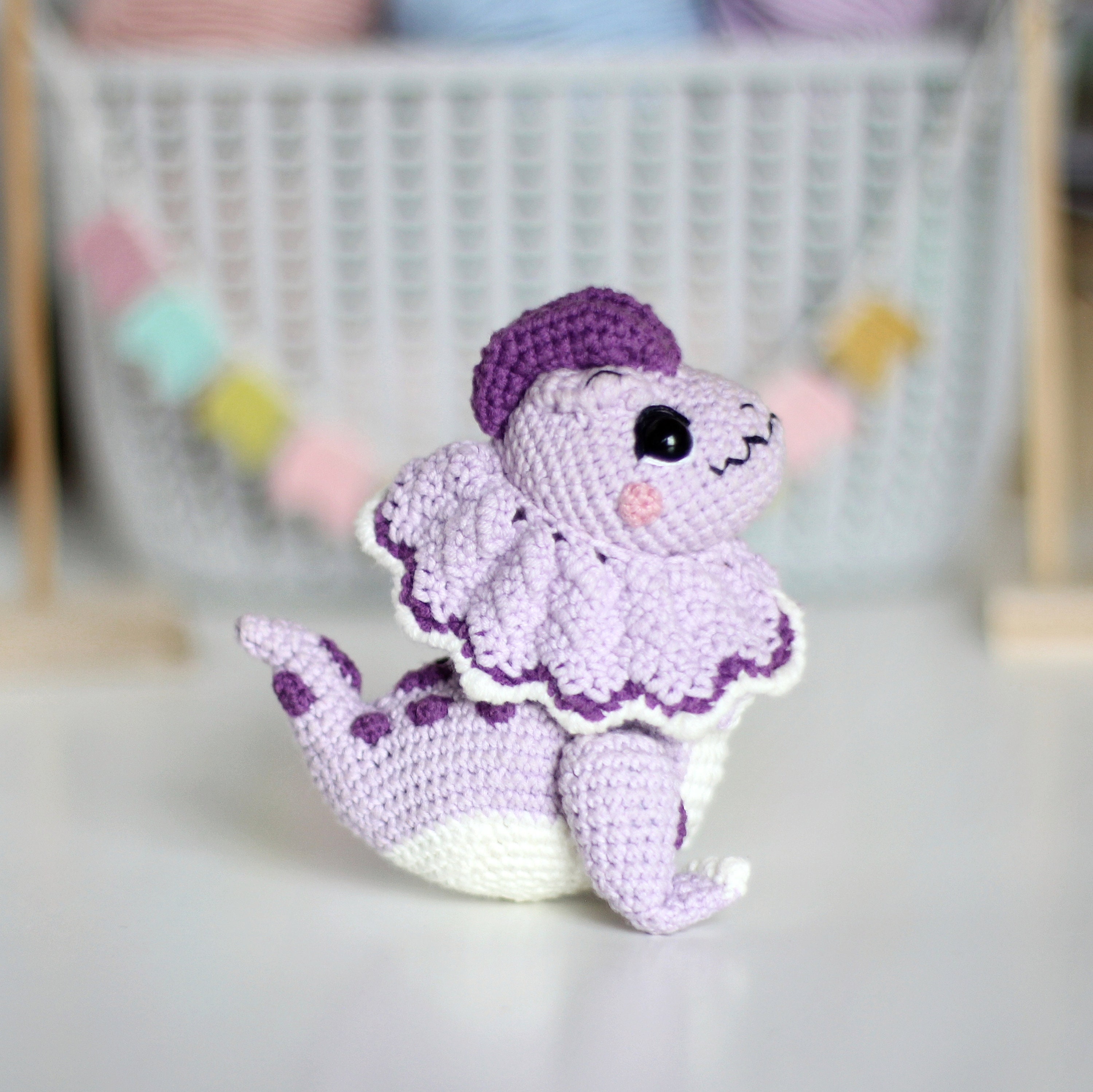 Crochet Pattern Dinosaur Dilophosaurus Amigurumi PDF Digital - Etsy ...