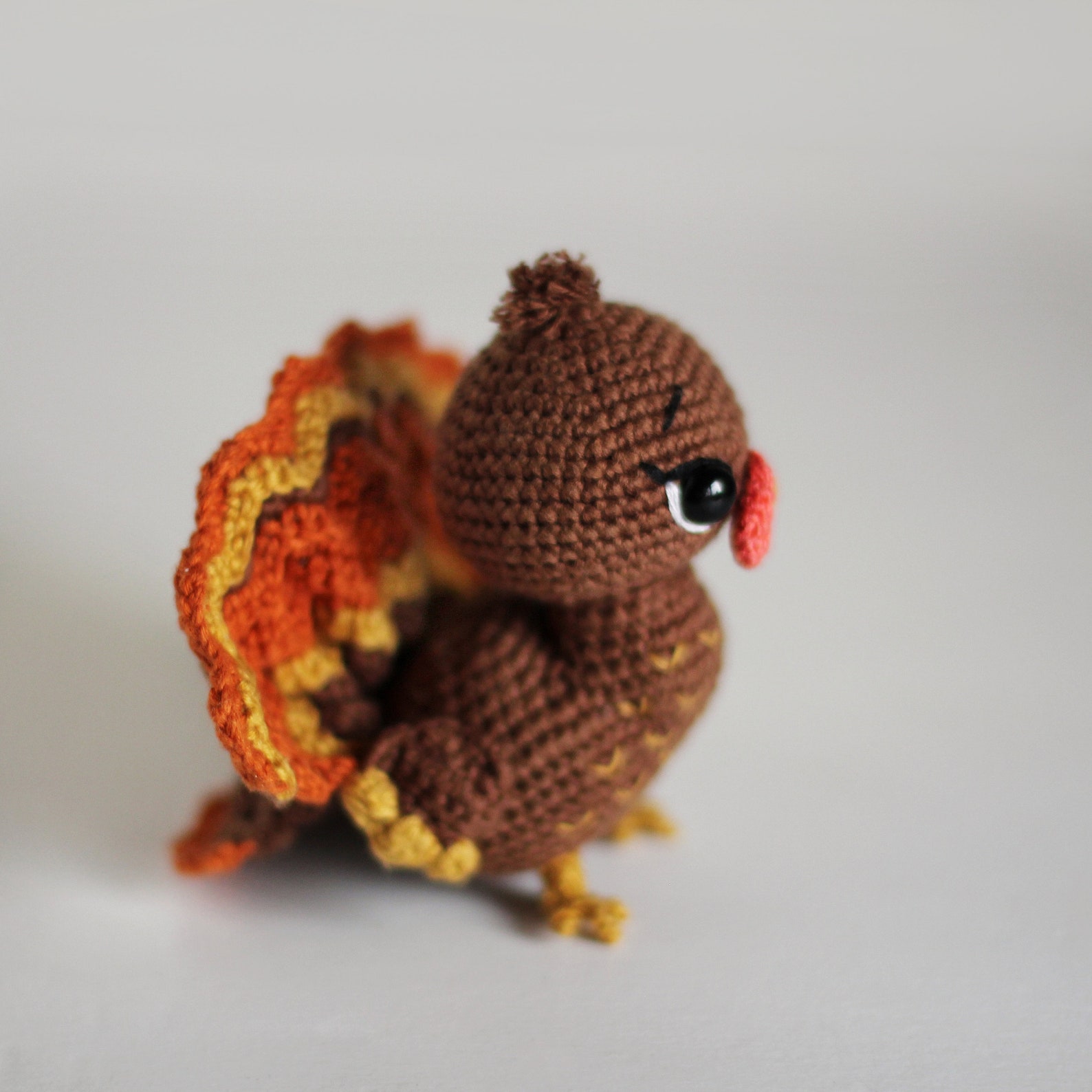Crochet Pattern Turkey DIY Amigurumi Turkey Pattern PDF - Etsy
