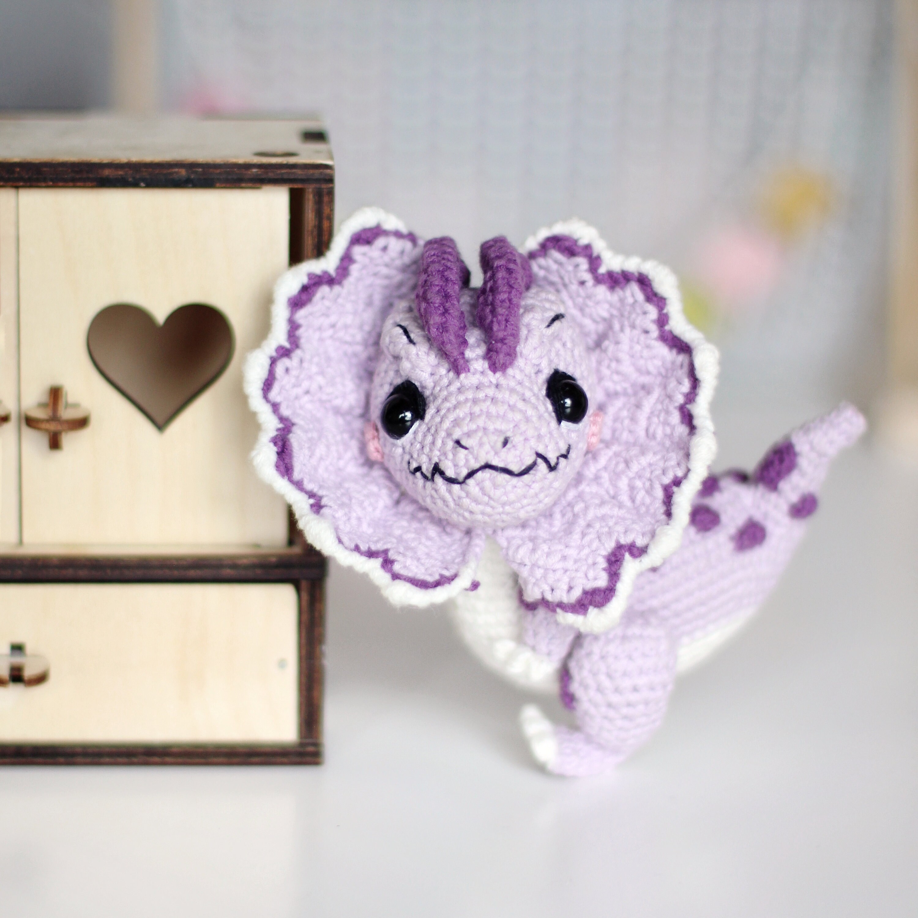 Crochet Pattern Dinosaur Dilophosaurus Amigurumi, PDF Digital Download ...