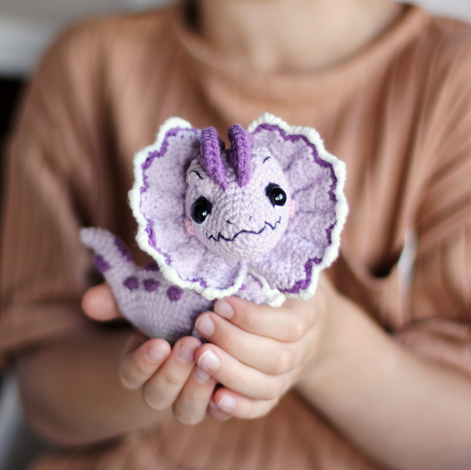 Crochet Pattern Dinosaur Dilophosaurus Amigurumi, PDF Digital Download ...