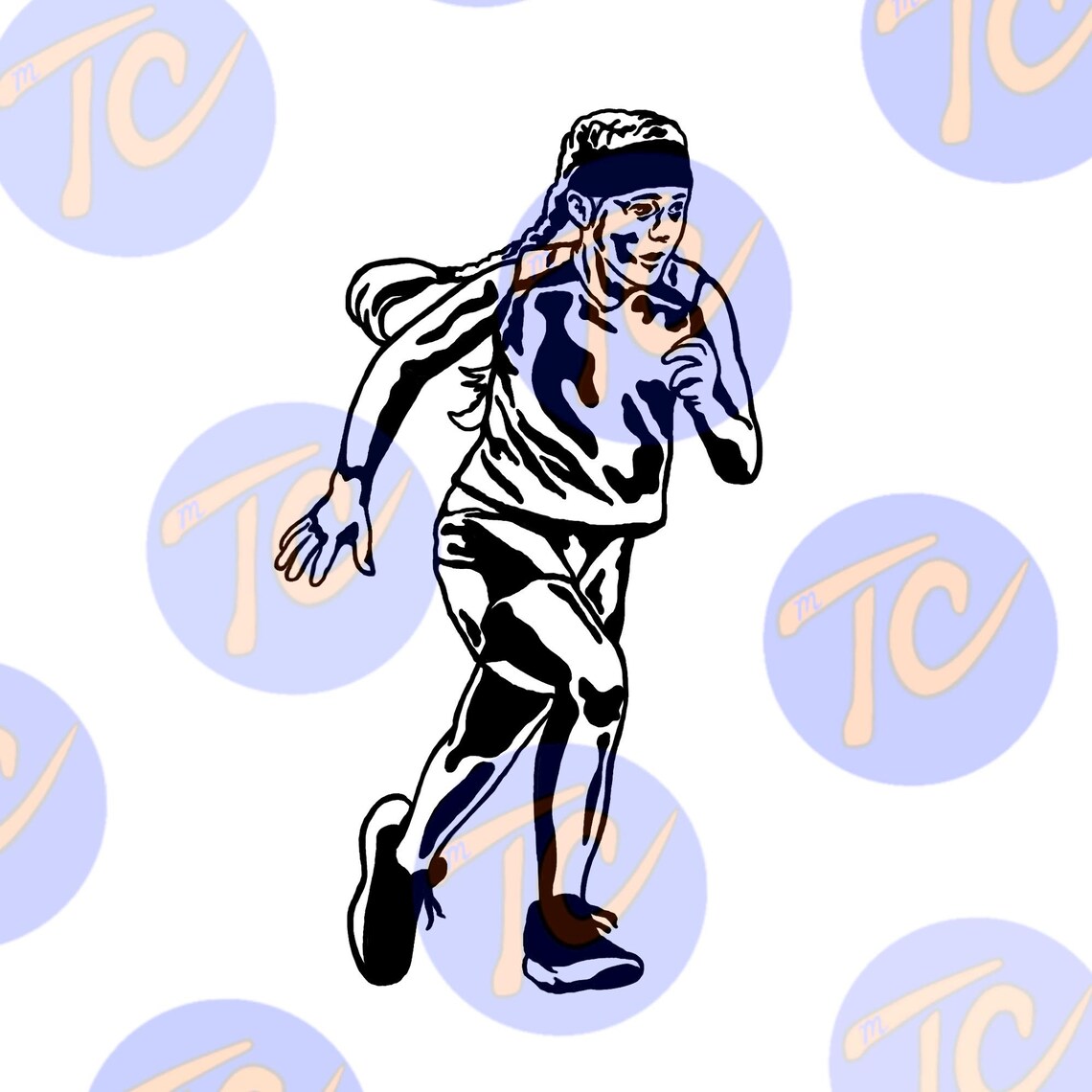 Basketball Player Graphics Youth BUNDLE ~ 9 Digital Downloads - Etsy