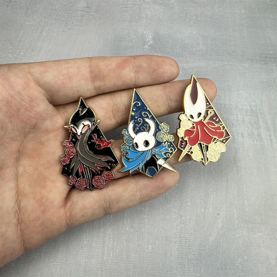 Hollow Knight, Metal Pin, Enamel Pins, Hornet Fandom Fan, Cosplay ...