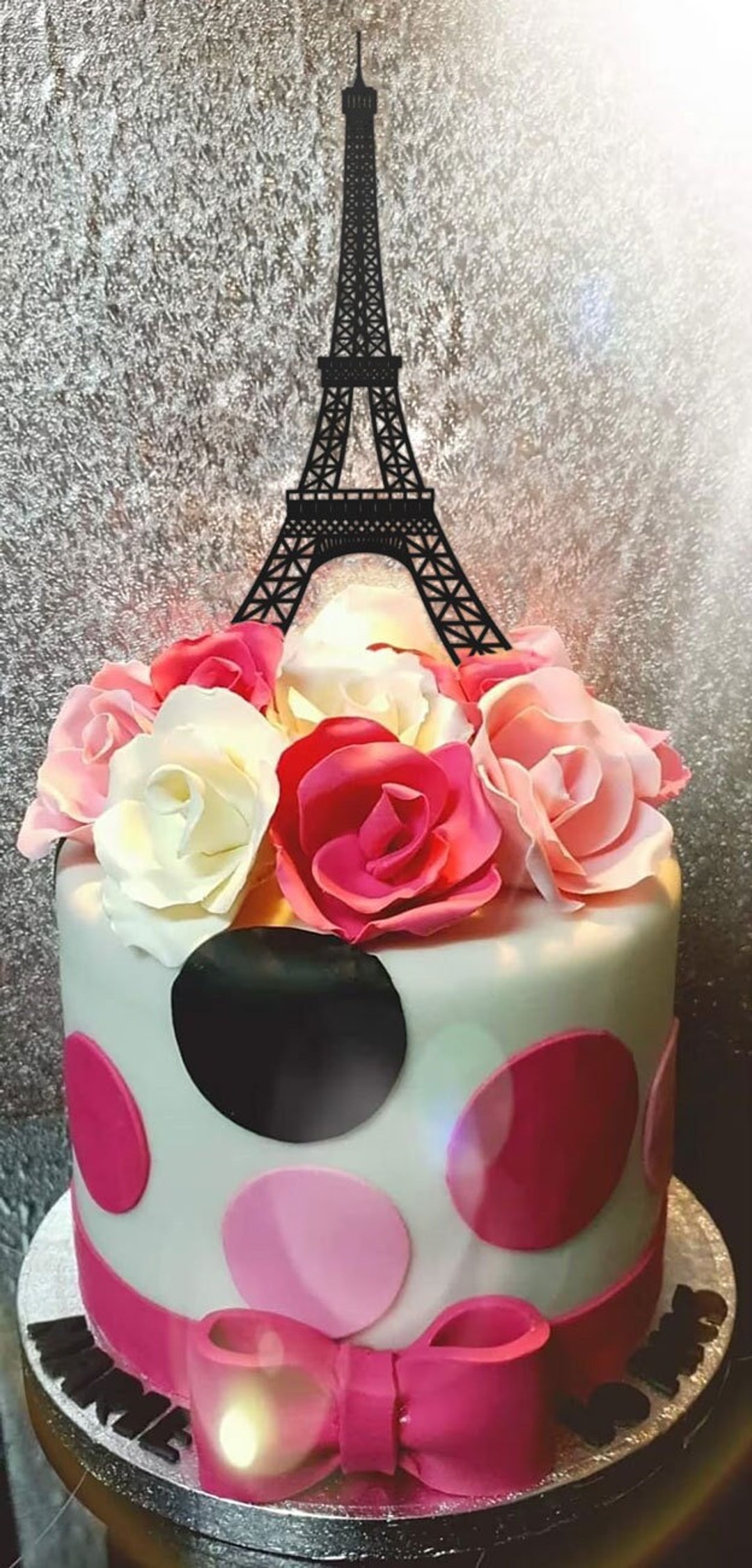 Cake Topper "eiffel Tower". - Etsy