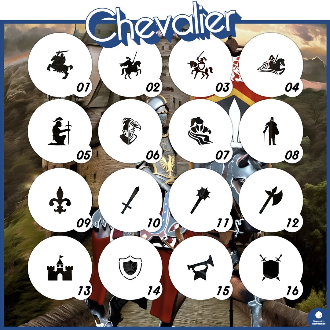 Chevalier Stencils for Macaroons, Cookies and Other Sizes for All Your ...