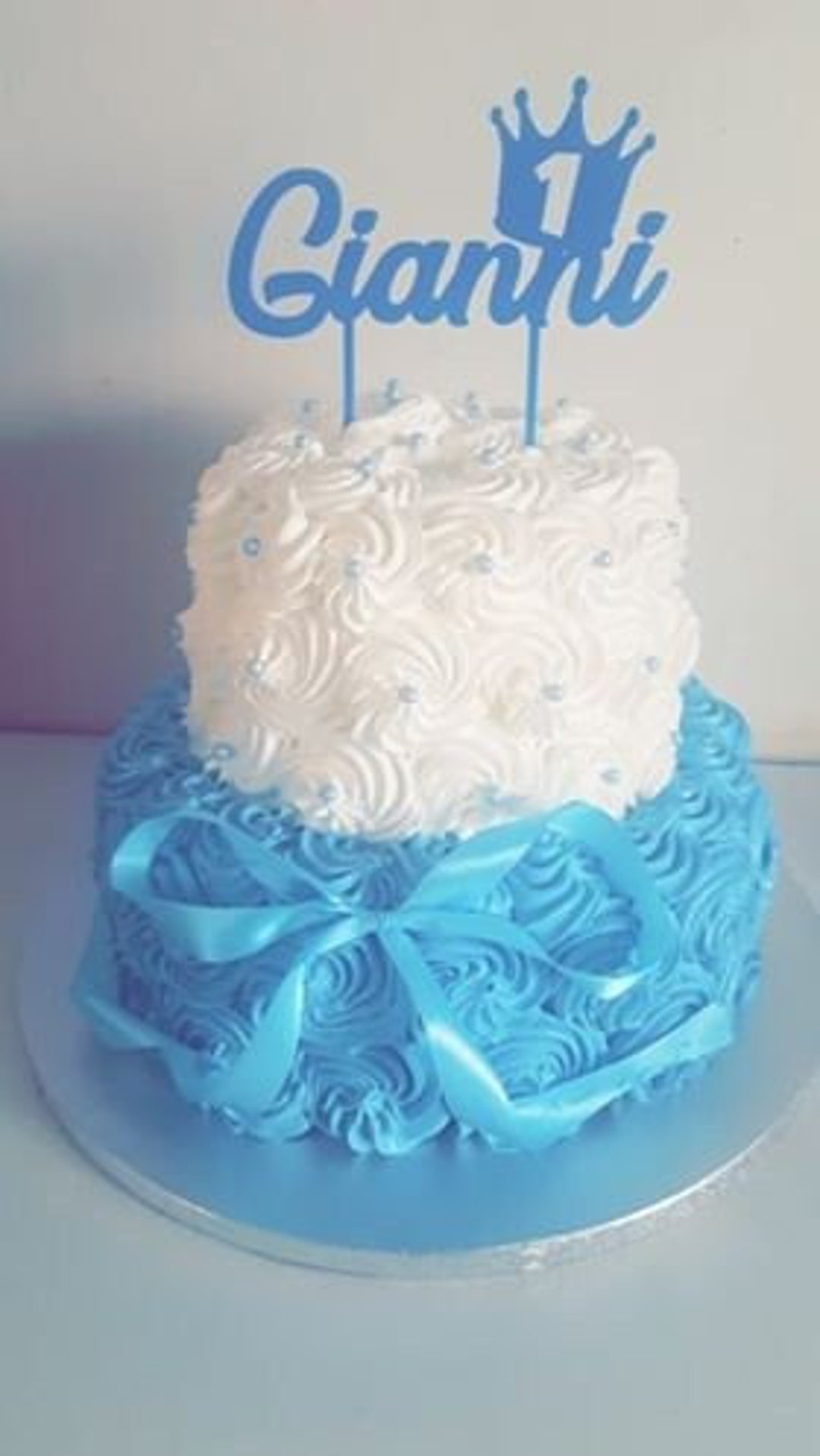 Cake Topper, Personalized With Your First Name and Age. - Etsy