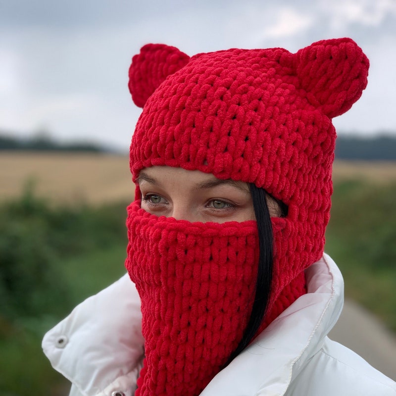 Mohair Balaclava - Etsy