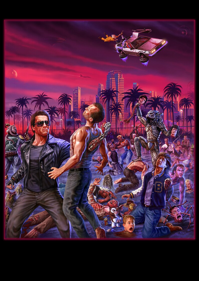 Over the Top A1 Poster. 594mm X 841mm 250gsm Silk, Signed on the Back ...